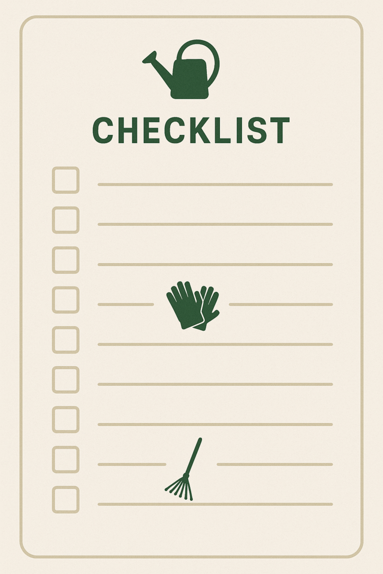 Simple Garden Maintenance Checklist: Keep Your Garden Thriving Year ...