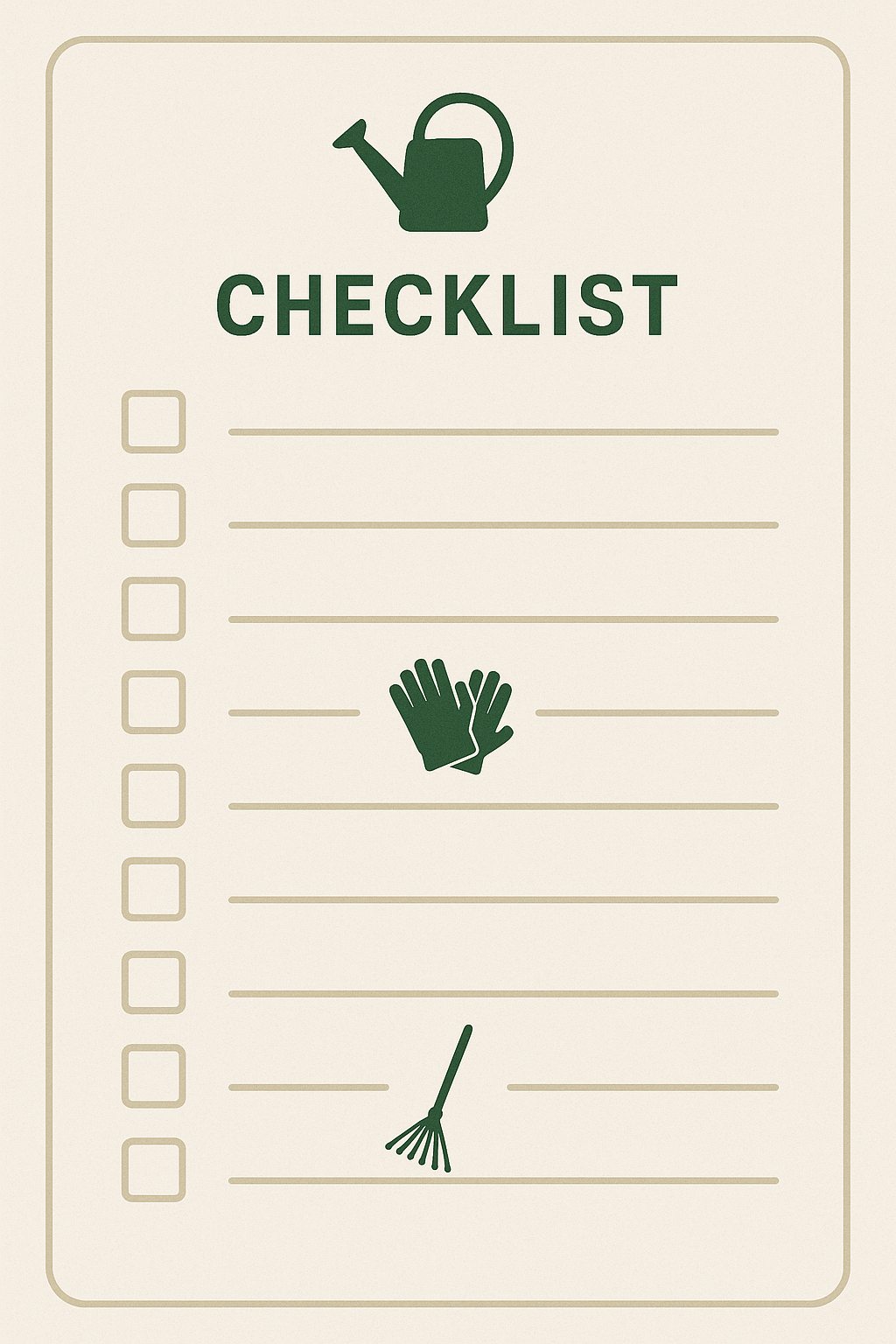 Simple Garden Maintenance Checklist: Keep Your Garden Thriving Year ...